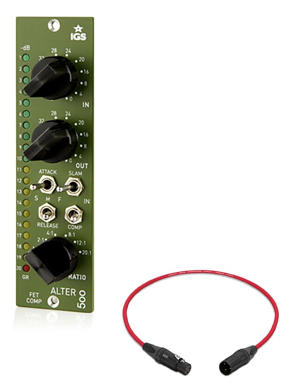 IGS Audio Alter 500 | 500-Series FET Compressor | Pro Audio | Reverb