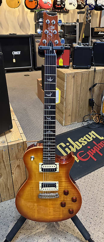 Mint PRS SE SC245 Burst Flame Top Free Shipping! | Reverb
