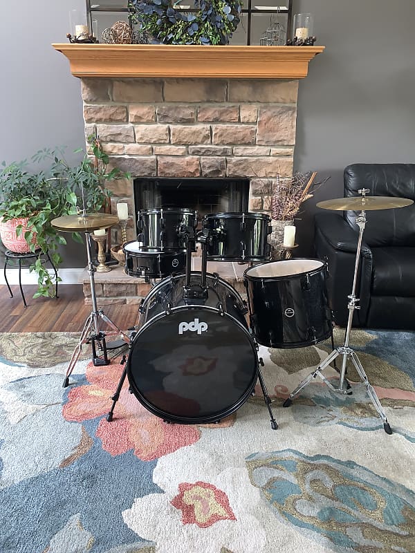 PDP Encore 2021 Onyx (Black and Silver Sparkles) | Reverb