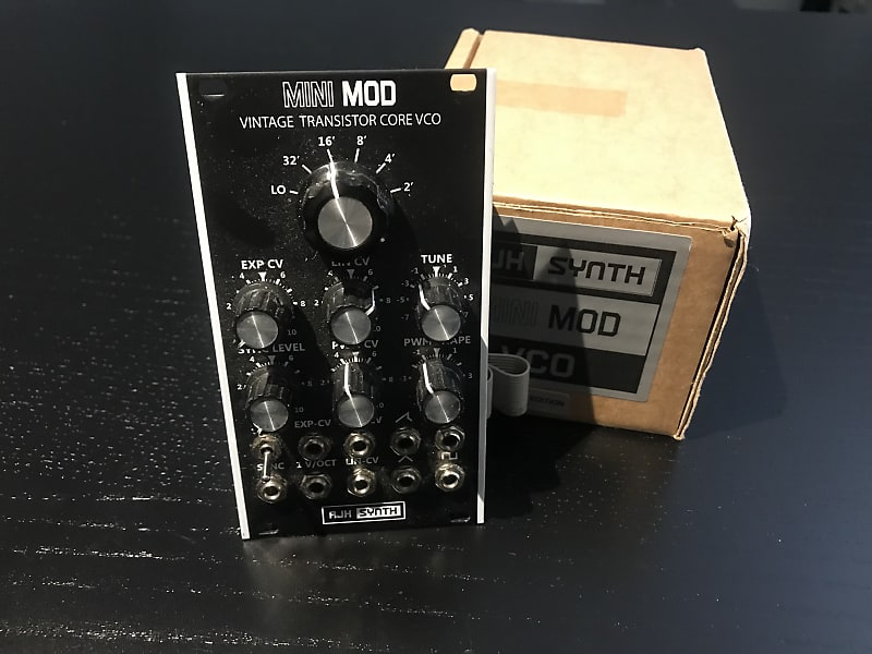 AJH Synth Vintage Transistor Core VCO Module - Black | Reverb