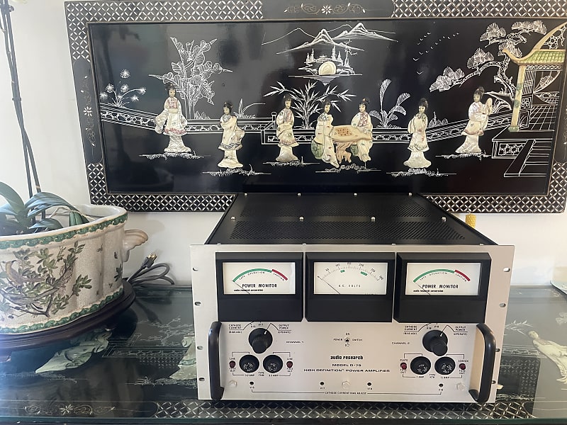 Audio Research D-79 Reference Amplifier 1979 - Beautiful! | Reverb
