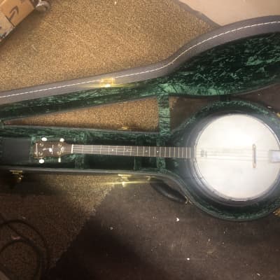 Harmony Reso-Tone Four String Banjo With Case 1950’s ? | Reverb