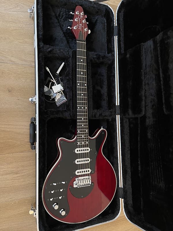 Brian May Red Special Left Hand Late 2000’s - Red | Reverb