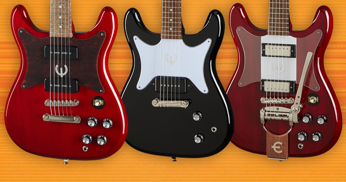 Epiphone Reissues 3 Classic Body Shapes: Crestwood, | Reverb News