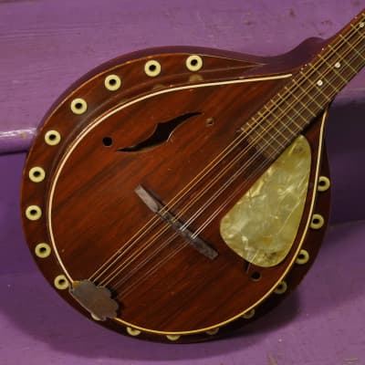 1930s Beltone (United, Blue Comet) Resonator Archtop Mandolin | Reverb