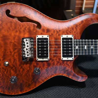 PRS Wood Library CE 24 Semi-Hollow Quilt - Tortoise Shell | Reverb