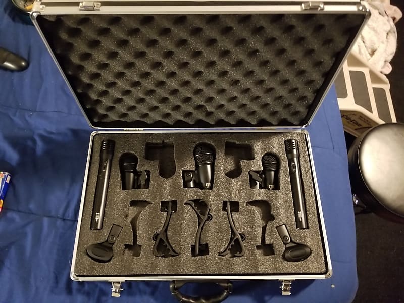 7pc Drum Mic Kit- Full Set- Xtuga M17 | Reverb