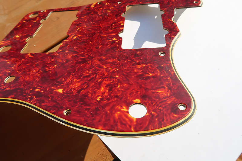62 Fender Jazzmaster 1962 thru 1971 Red Tortoise / Celluloid | Reverb