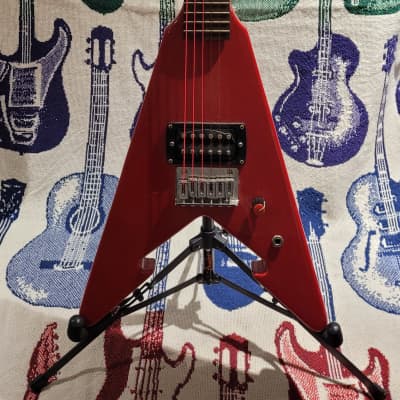 First Act Mini Flying V 2010s - Red | Reverb
