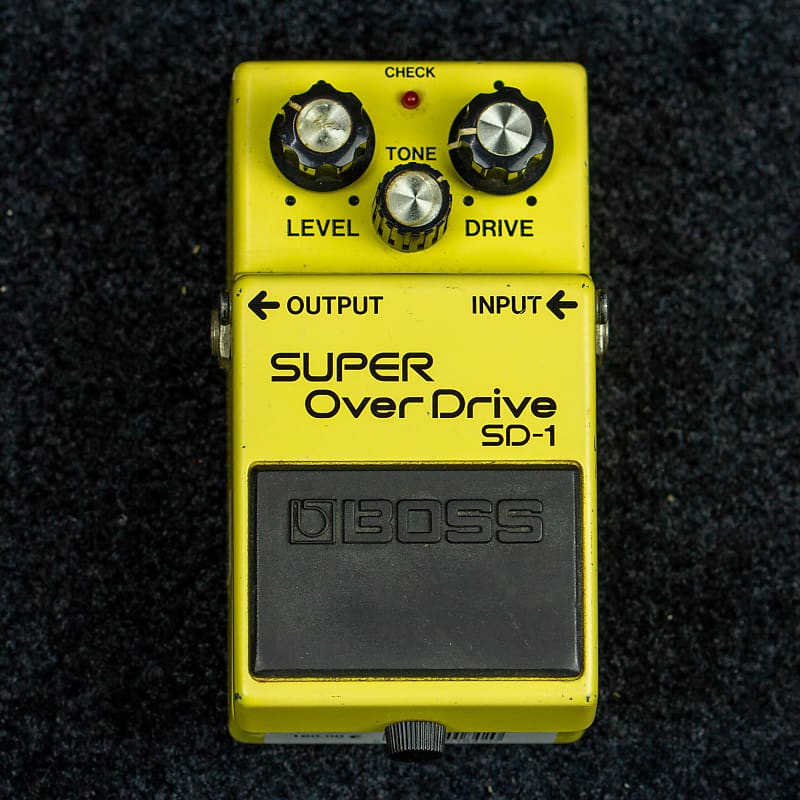 Boss SD-1 Super Overdrive 01/1982 | Reverb