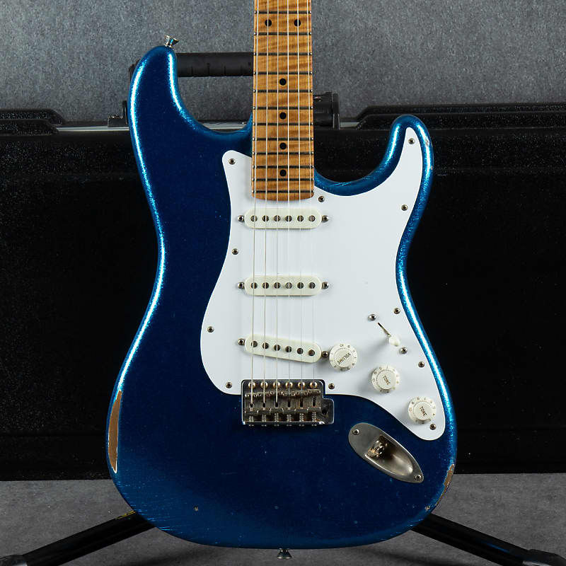 Xotic California Classic XSC1 5A Maple Neck - Blue Sparkle - | Reverb