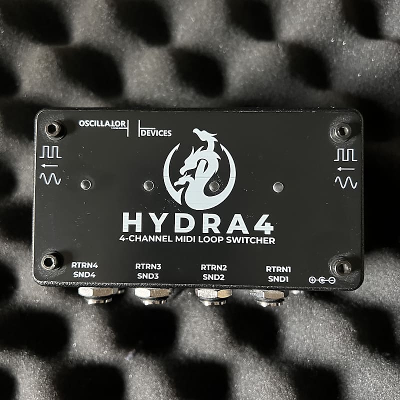 Oscillator Devices Hydra 4 4-Channel Midi Loop switcher 2023 | Reverb