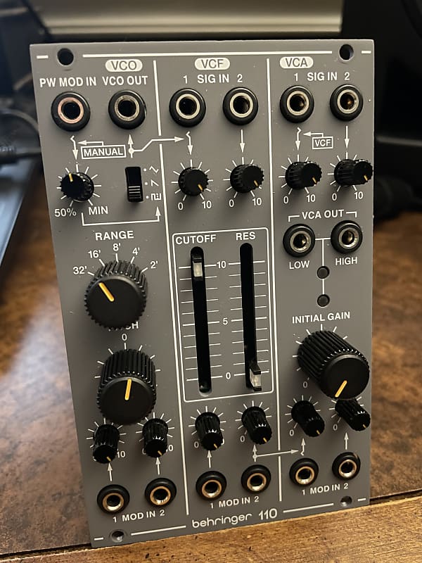 Behringer System 100 - 110 VCO/VCF/VCA Eurorack Module | Reverb