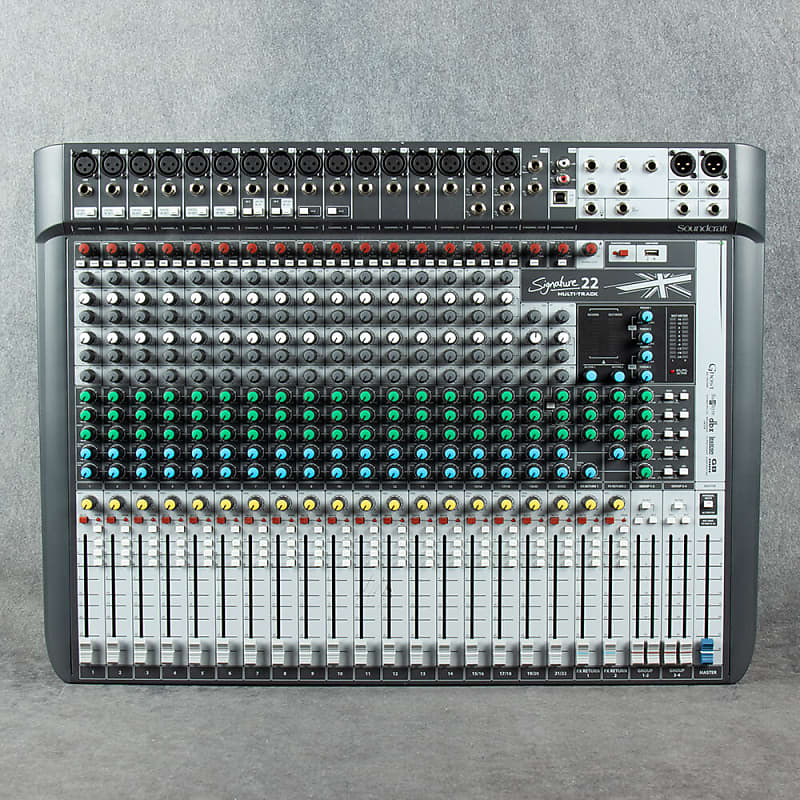Soundcraft Signature 22 MTK Desk - 2nd Hand | Reverb UK