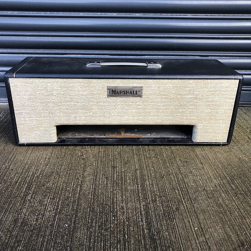 Marshall JTM45 Metal badge 1963 - all white face RARE | Reverb