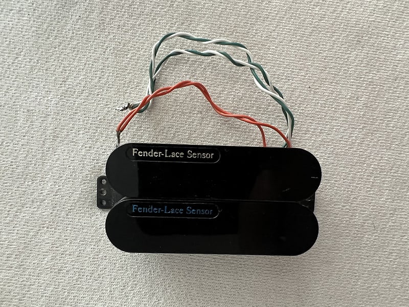 Fender Lase Sensor 90s - Black gold blue | Reverb