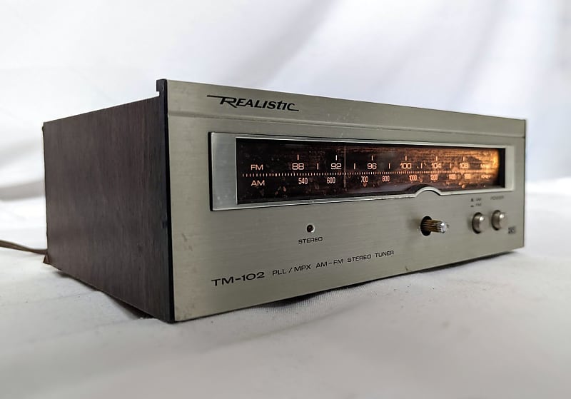 Realistic TM-102 AM/FM Stereo Tuner - 1980 - | Reverb Australia