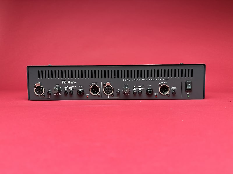 TL Audio Dual valve mic pre amp and DI 1990s Gray | Reverb