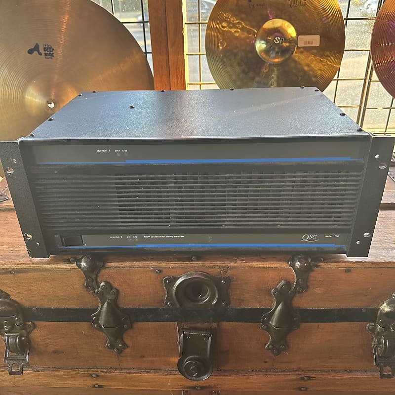 QSC Model 1700 Power Amplifier | Reverb