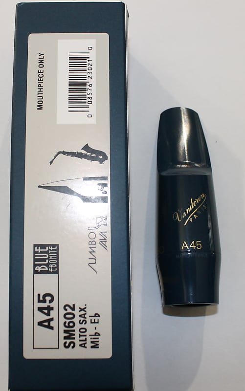 Bocchino Sax Alto Vandoren Jumbo Java A45 Blue Ebanite | Reverb
