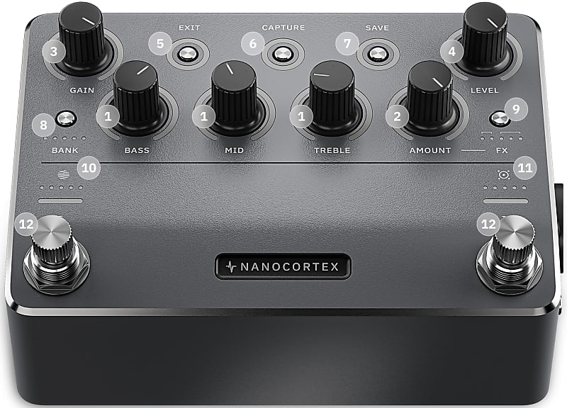 L.A.MUSIC ONTARIO Neural DSP Nano Cortex Digital Effects | Reverb