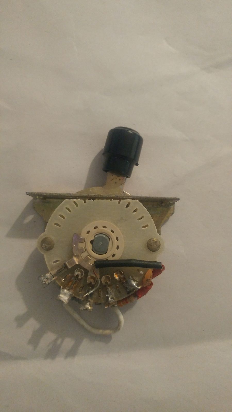 920D Custom Shop T4W-REV-B 4-Way Tele Reverse Control Plate | Reverb