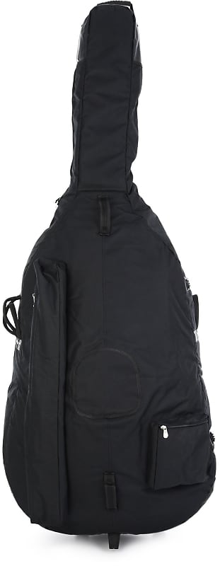Howard Core CC487W Padded Double Bass Bag with Wheels - 3/4 | Reverb