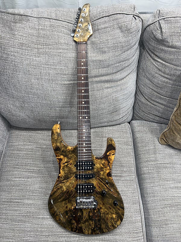Suhr Modern 2015 - Buckeye Burl HSH READ | Reverb
