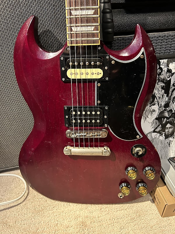 Edwards E-SG-85 LTS 2006 - Cherry | Reverb