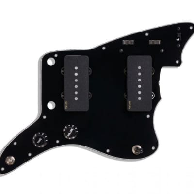 EMG JMaster Pickguard System Black Active Jazzmaster Pickups | Reverb