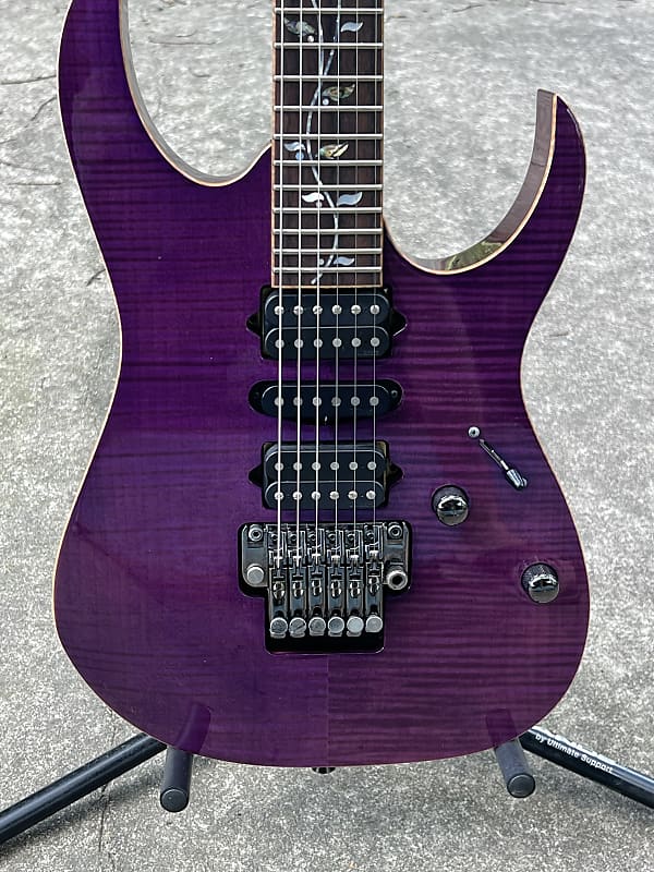 Ibanez RG8570Z-PA J. Custom - Purple Amethyst | Reverb
