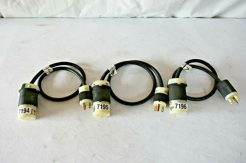 CAROL 2FT 15AMP 250V MALE EDISON TO 30A 250V FEMALE 3PIN | Reverb