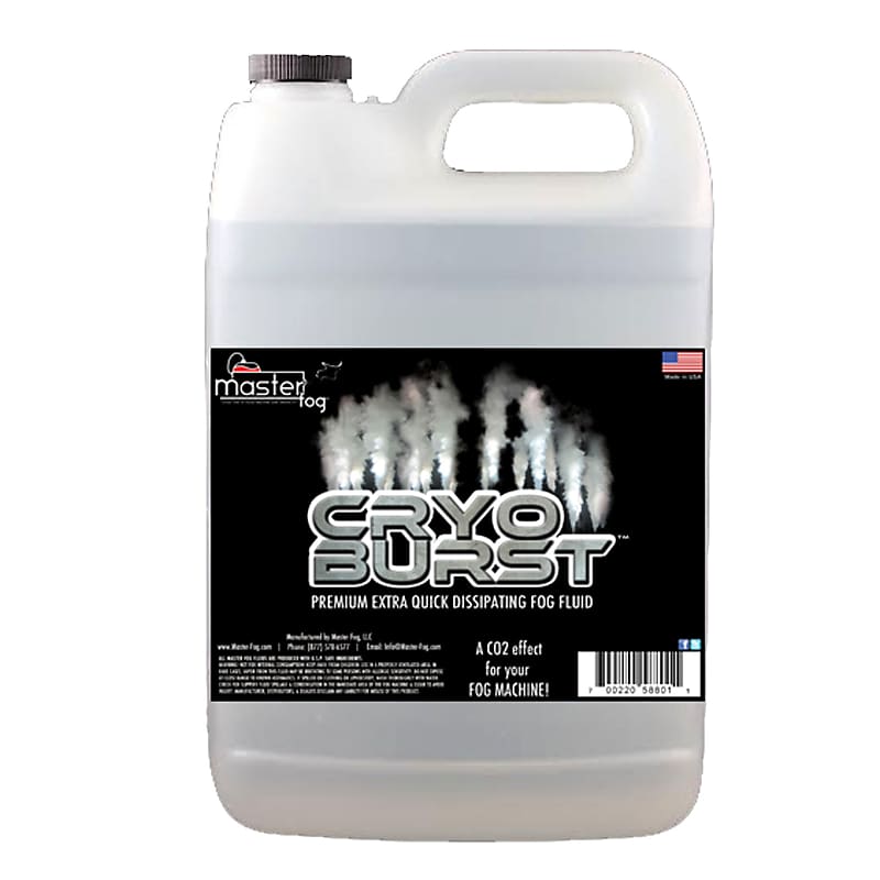 Master Fog Cryo Burst Fast Dissipating Fog/Smoke Machine | Reverb