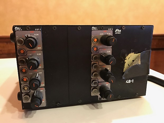 Aphex 500 Series Lunchbox EQ and Comp with 2 racks | Reverb