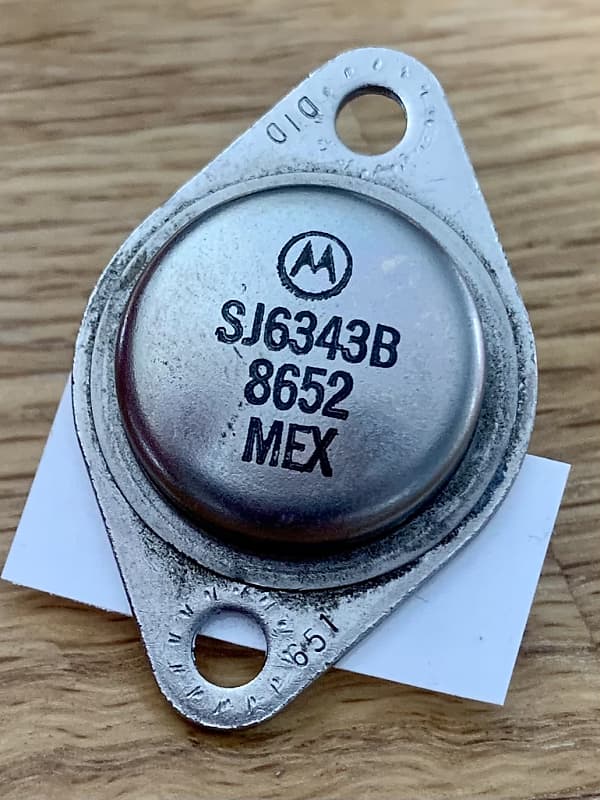 Motorola Transistor SJ6343B 8652 80's - Used | Reverb
