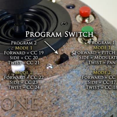 Midi Joystick 3 Axis Controller Pitch Bend / Mod and Vector | Reverb