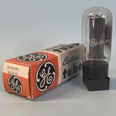 1968 General Electric 5U4GB Vintage GE Side Getter Rectifier | Reverb