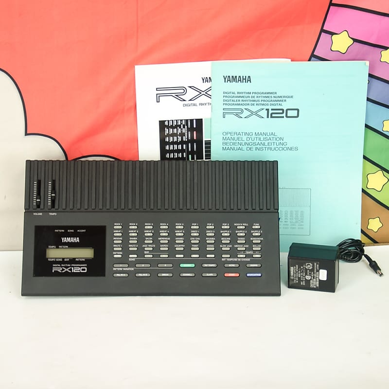Used Yamaha RX120 Digital Rhythm Programmer w/ac & manuals | Reverb