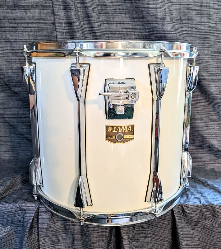 Tama Artstar II 14x13 Rack Tom. Late 80's, Piano White | Reverb UK