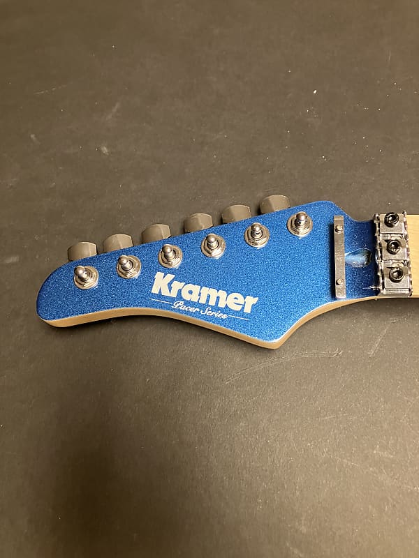 Left Handed Kramer Pacer Classic Neck Maple Floyd Rose Blue | Reverb