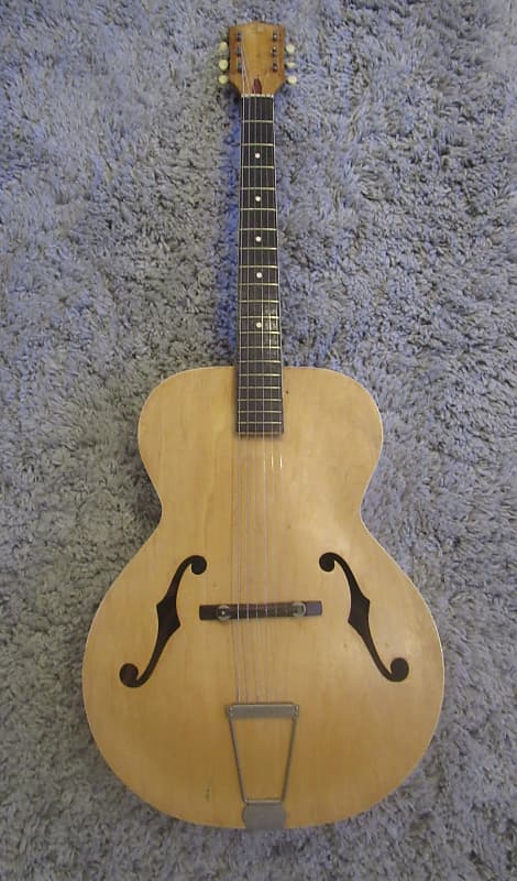 Unknown Vintage Archtop Hollow Body ( F-hole ) Acoustic | Reverb