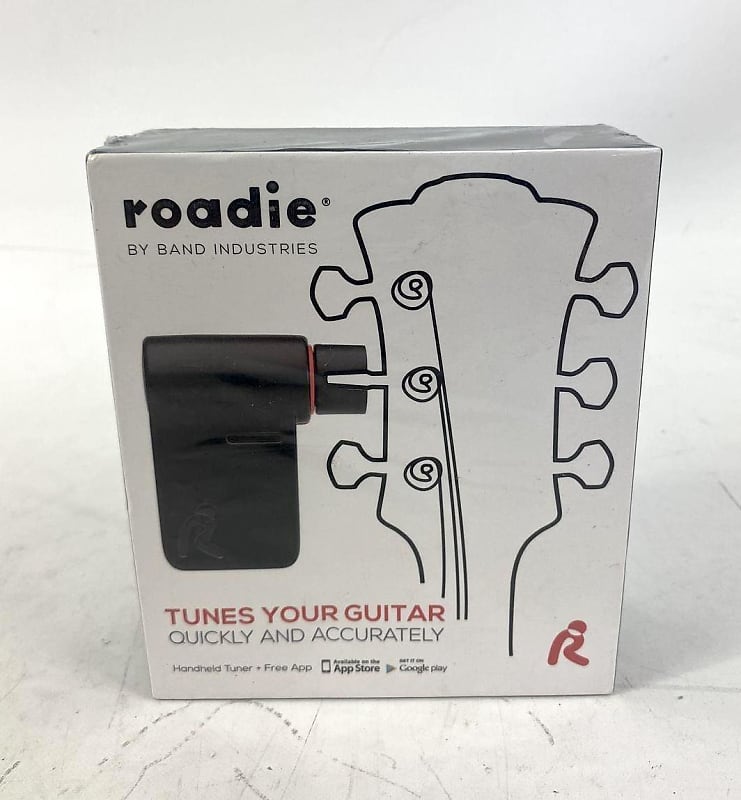 Roadie Automatic Guitar Tuner - Black/Red | Reverb