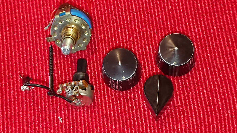 Aria Pro II: Volume+Tone+6-position switch for Varitone, | Reverb