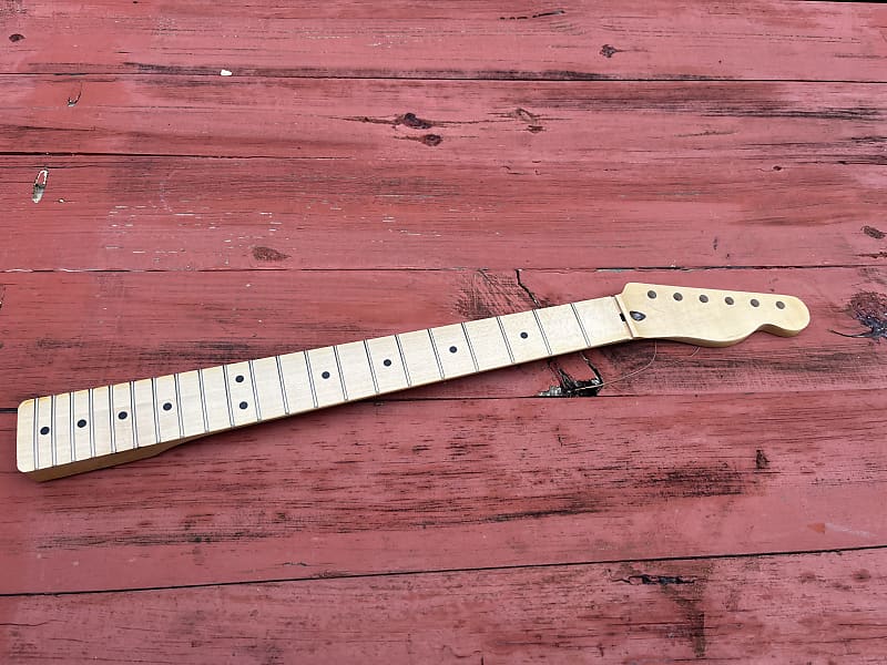 Fender/Squier(?) OEM *Quartersawn One Piece Maple Telecaster | Reverb