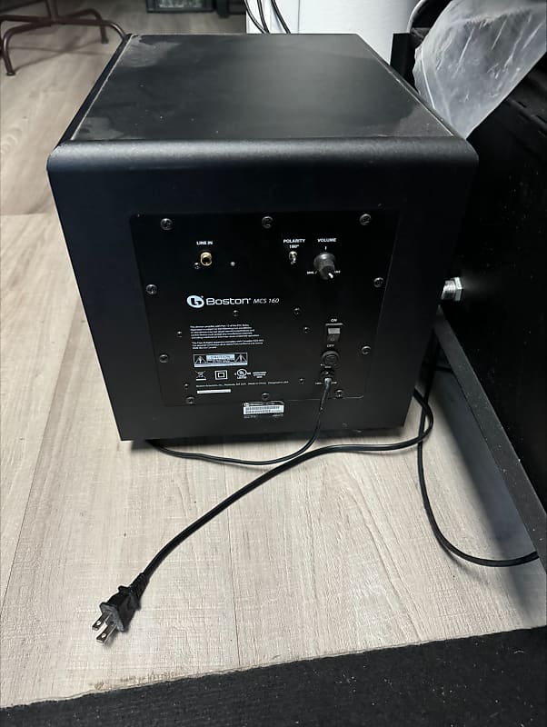 Boston Acoustics MCS-160 Powered Subwoofer / 100 Watts / With | Reverb
