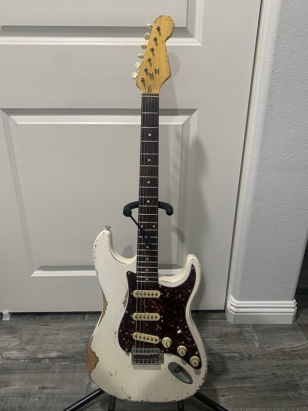 Relic Stratocaster Stratocaster 2020 Relic Vintage White | Reverb