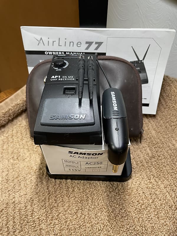 Samson AirLine AP1/AG1 Wireless Guitar System 2000’s | Reverb