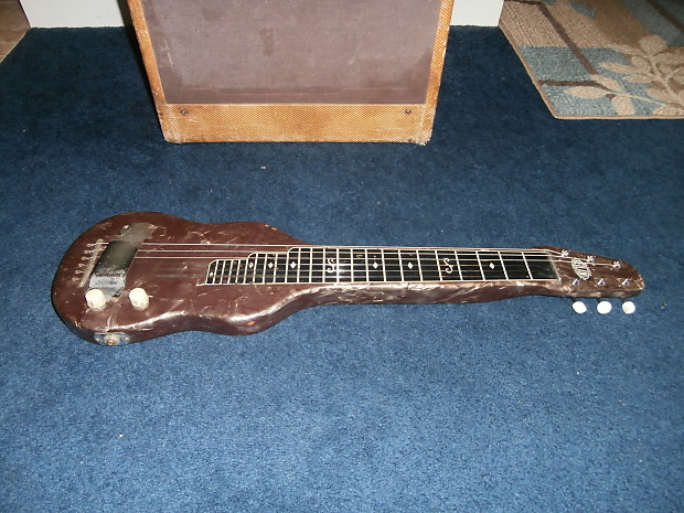 Vintage 1950's Leilani Lap Steel Electric Hawaiian Guitar! | Reverb