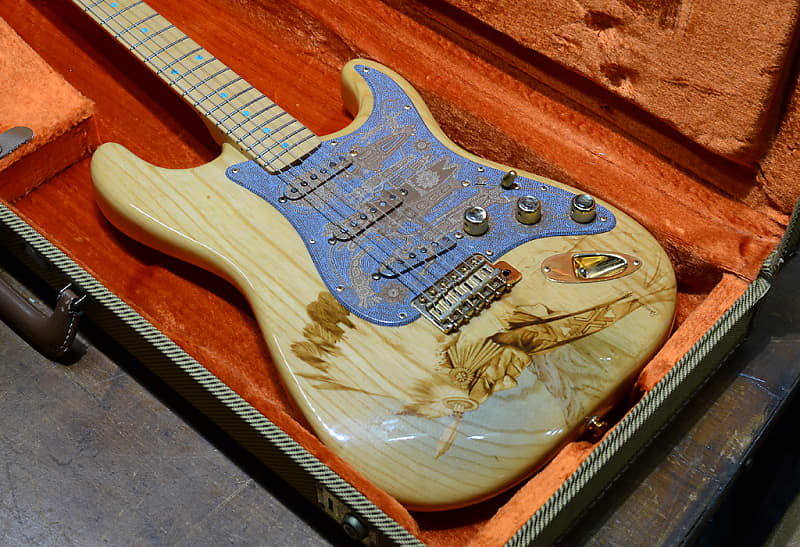 Fender USA Custom Shop "Chumash Indian" Stratocaster | Reverb