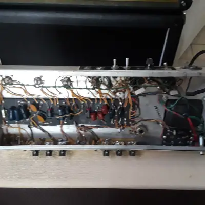 1967 Fender Bassman Silverface Amplifier Chassis AB 165 | Reverb